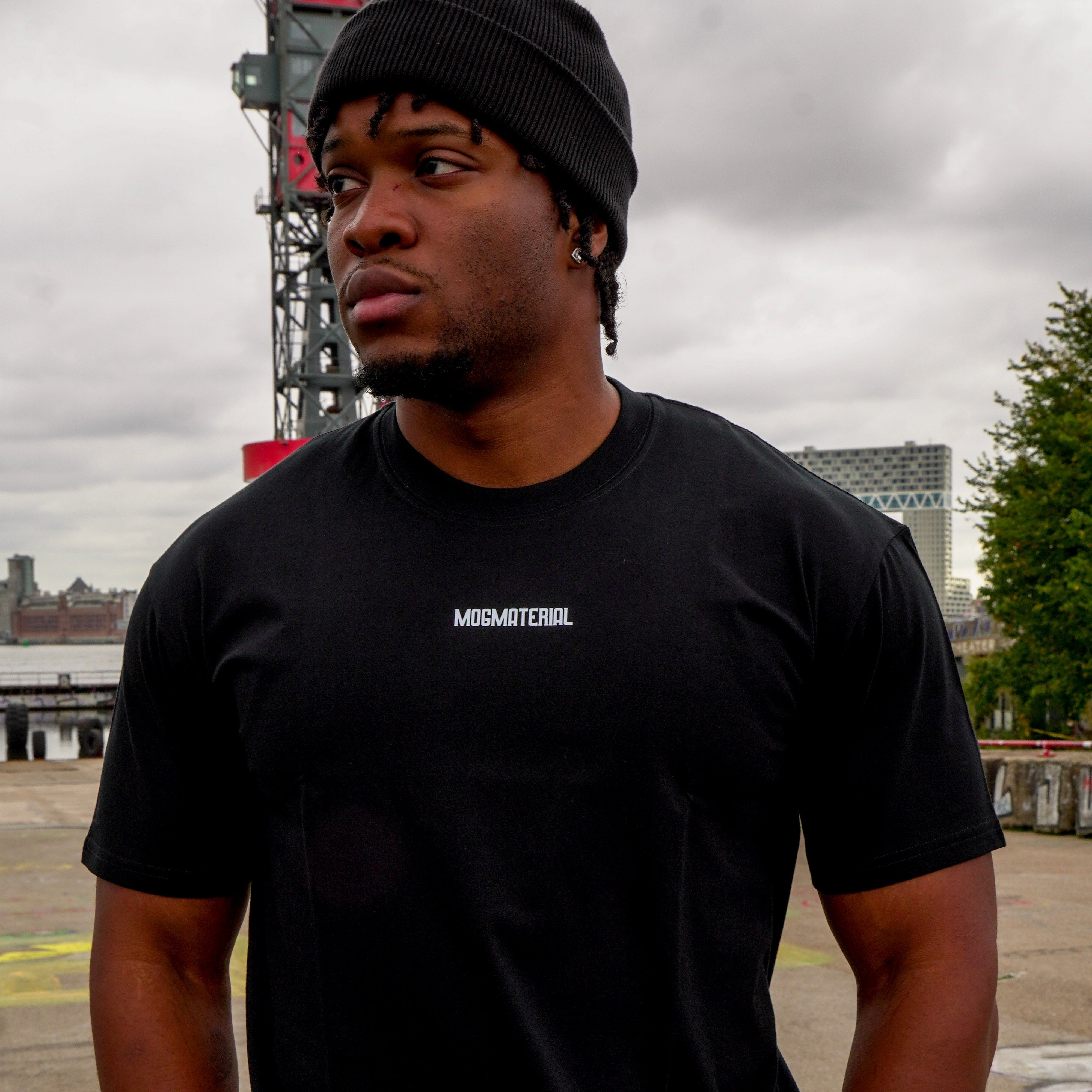 Oversized T-shirt Heren 220 GSM Gym | MOG Material – MogMaterial
